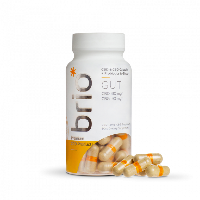 GUT Caps CBD + CBG + Probióticos + Jengibre – CBD Central Mx
